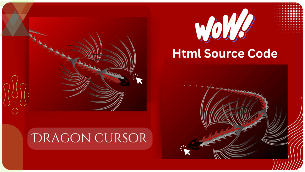 Free Interactive Dragon Cursor for Web Animation